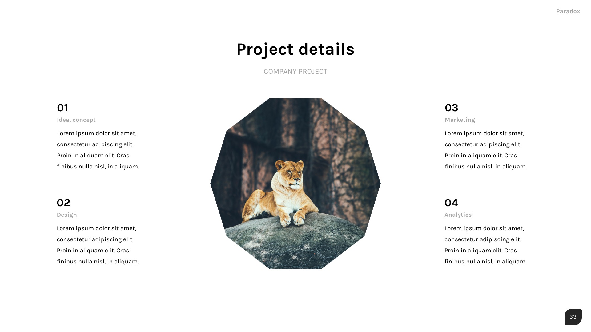 Paradox PowerPoint Template, Presentation Templates | GraphicRiver