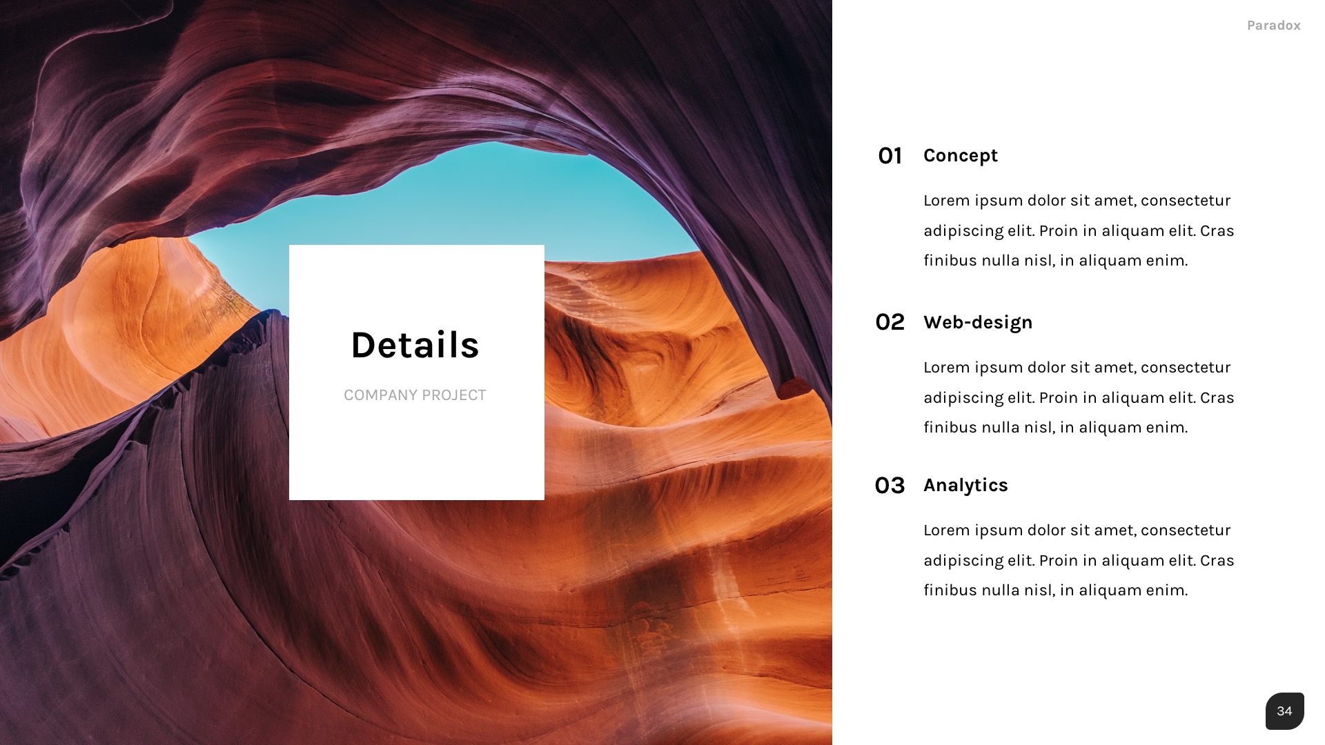 Paradox PowerPoint Template, Presentation Templates | GraphicRiver