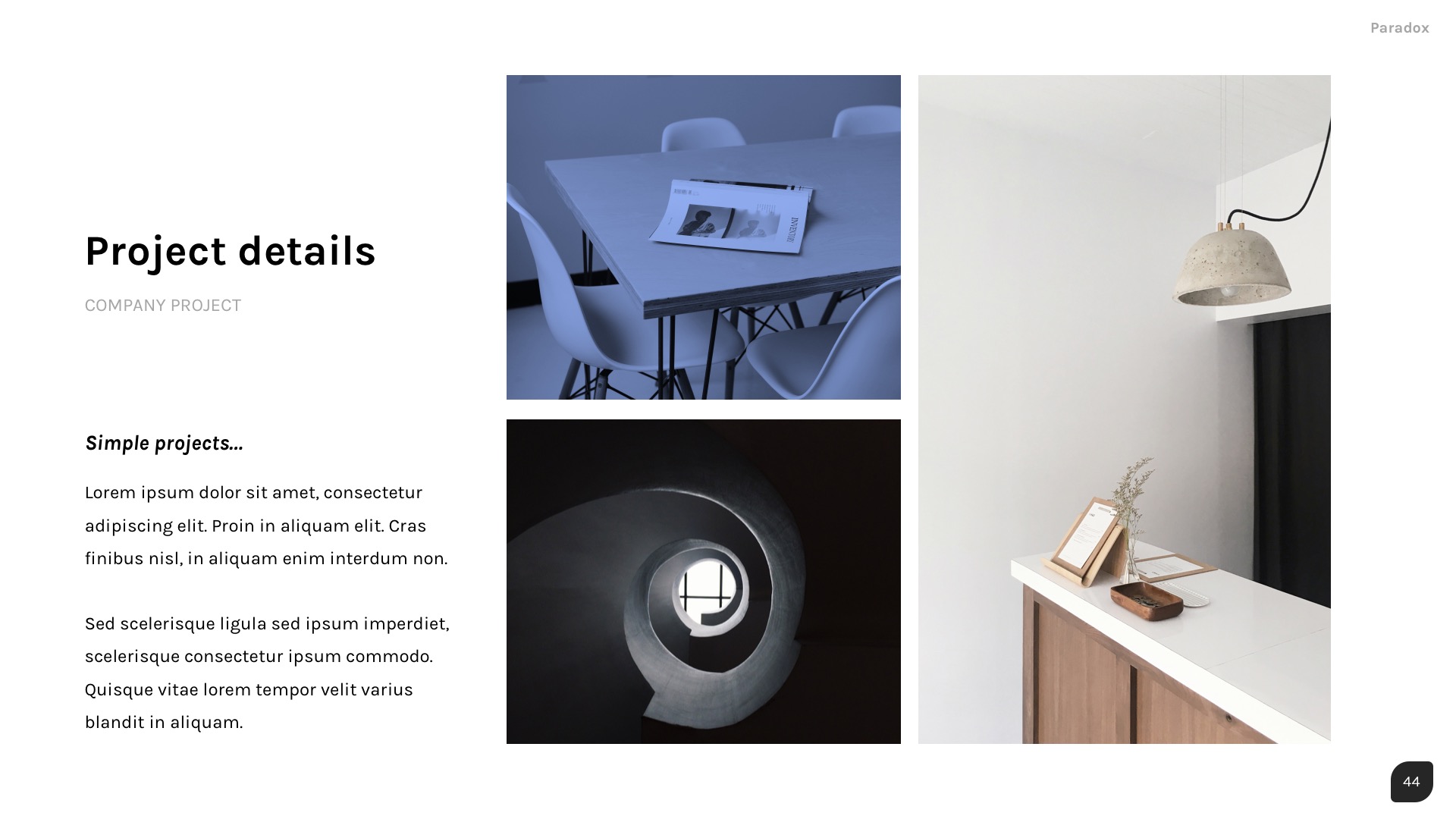 Paradox PowerPoint Template, Presentation Templates | GraphicRiver