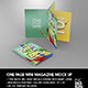 One Page Mini MagaZine | Foldout Poster Booklet, Graphics | GraphicRiver