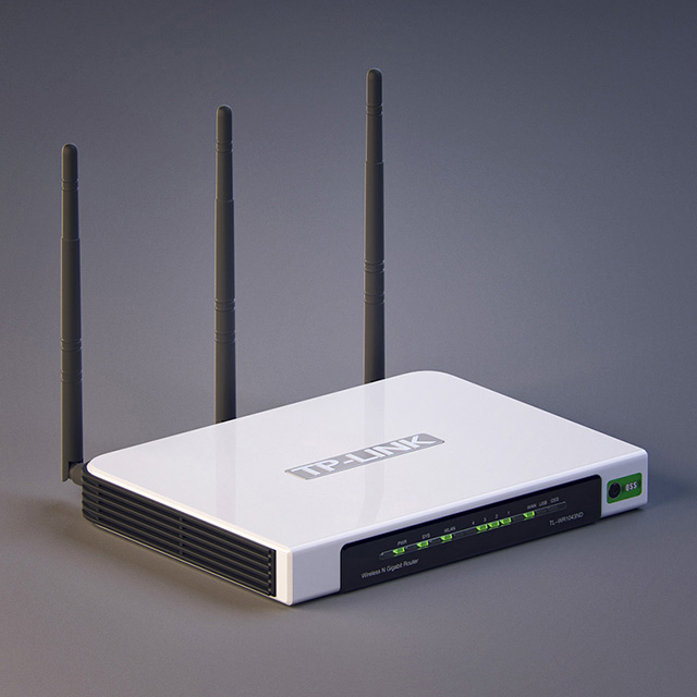 Vray Ready Wifi Router by arcelement | 3DOcean