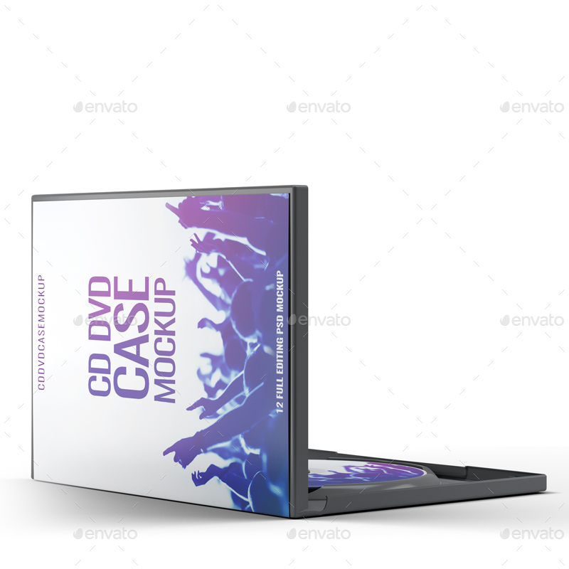DVD CD Case Mock-Up, Graphics | GraphicRiver