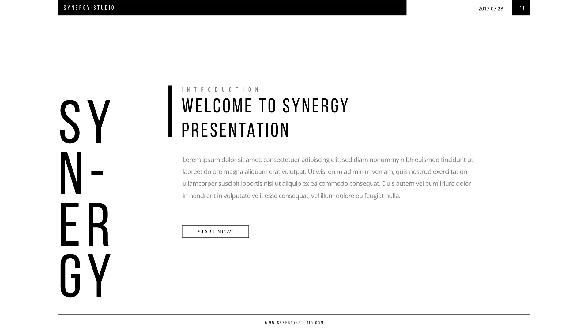 Synergy Minimal Powerpoint Template, Presentation Templates | GraphicRiver