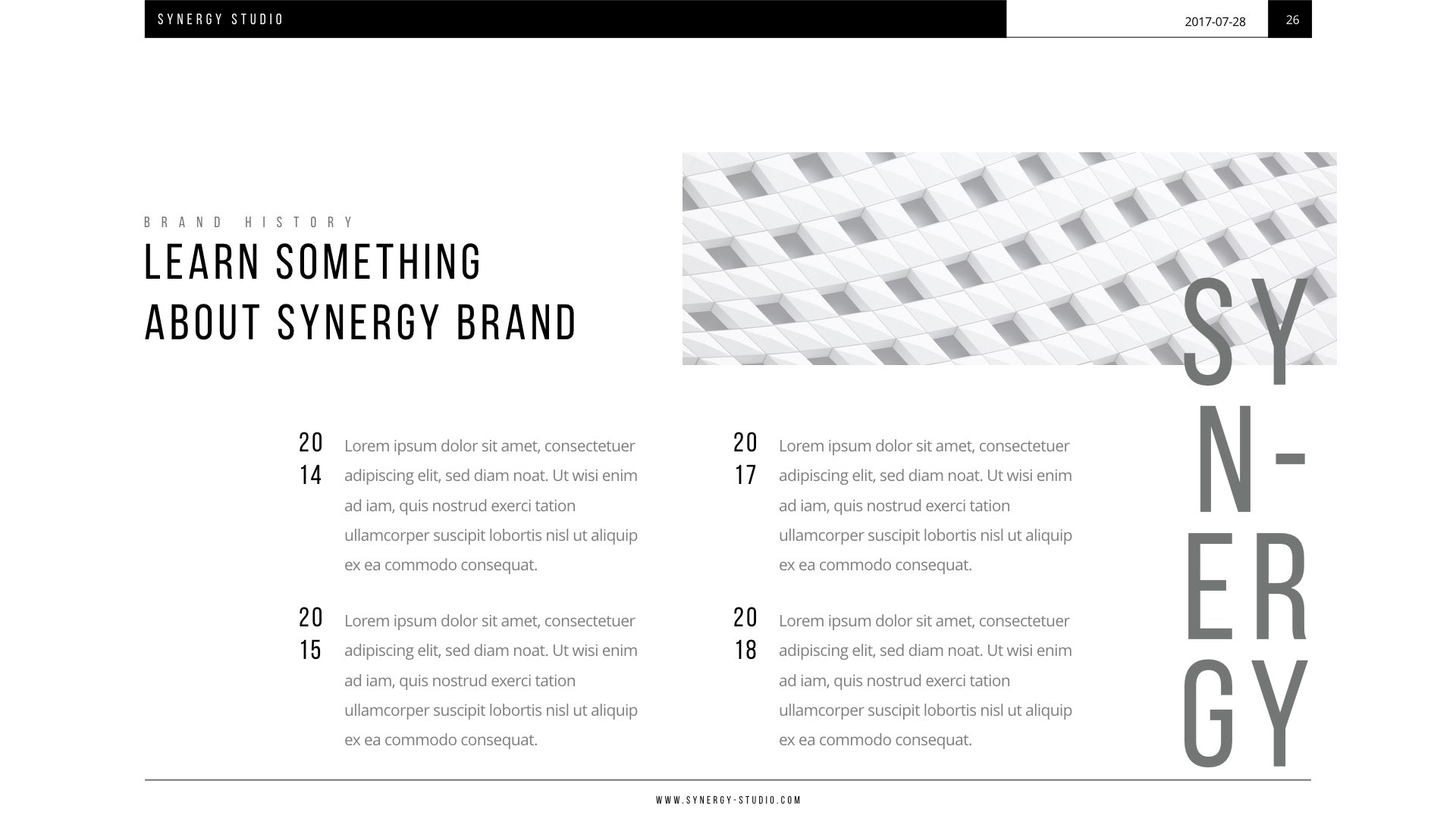 Synergy Minimal Powerpoint Template, Presentation Templates | GraphicRiver