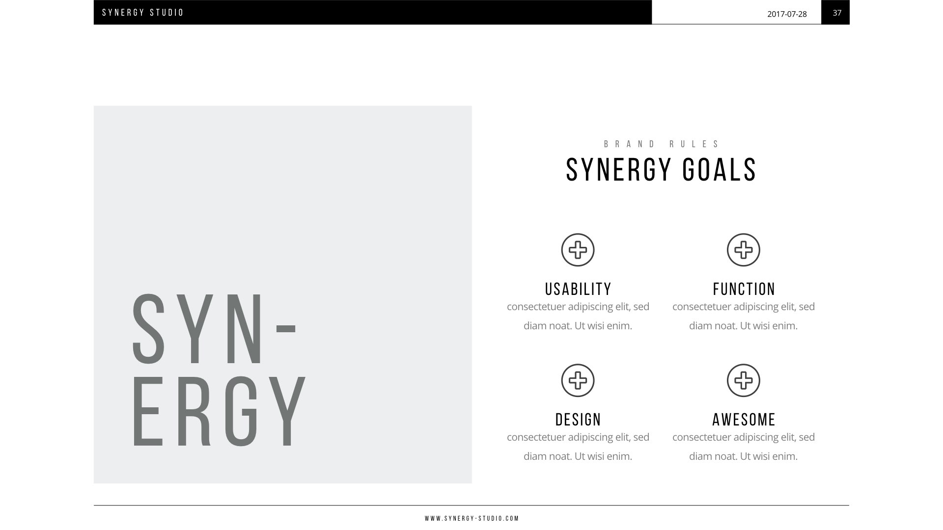 Synergy Minimal Powerpoint Template, Presentation Templates | GraphicRiver