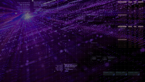 Digital Abstract Matrix Particles 06, Motion Graphics | VideoHive