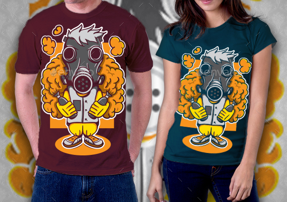 Vape Smoke Gang T-Shirt Design by mesinpagi | GraphicRiver