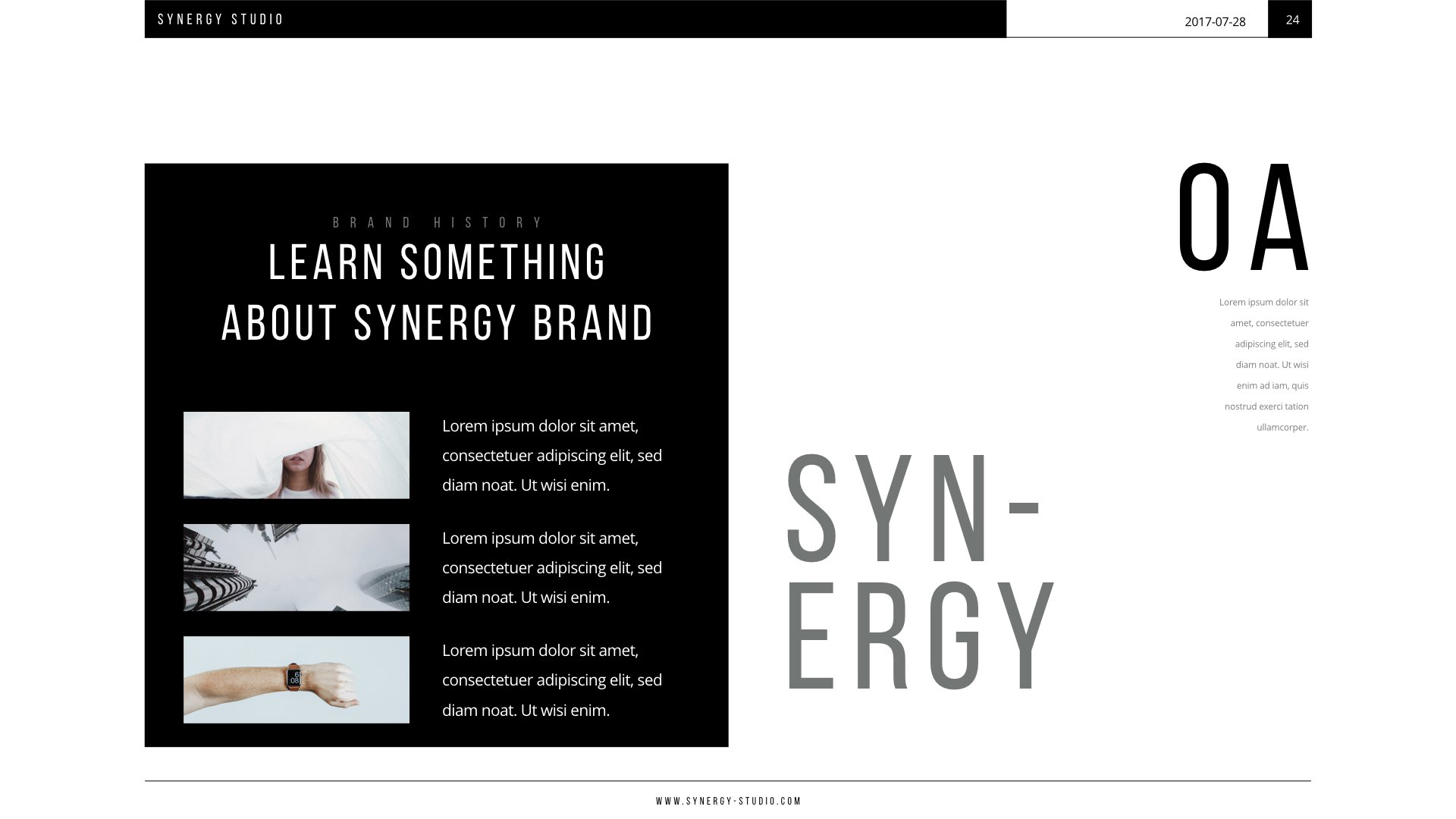 Synergy Minimal Google Slides Template, Presentation Templates ...