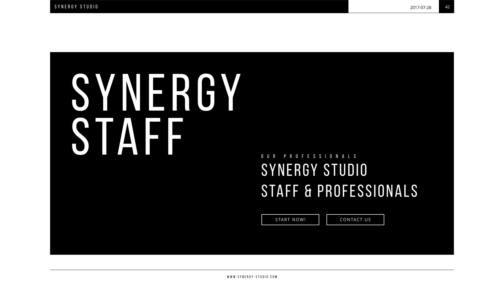 Synergy Minimal Google Slides Template, Presentation Templates ...