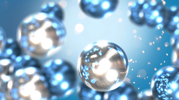 Reflective Balls, Motion Graphics | VideoHive
