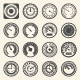 Collection of Round Gauges, Icons | GraphicRiver