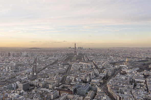 Paris, France - Timelapse - Day to Night (short version), Stock Footage