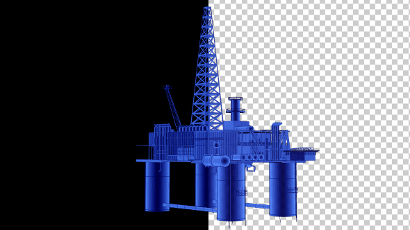 Oil Platform - HUD View, Motion Graphics | VideoHive