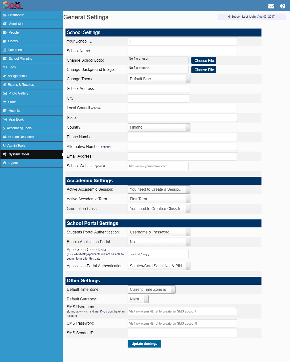 SOA - School Management Software with Integrated E-Learning System ...