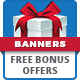 Freebie Bonus Offer Banners, Web Elements | GraphicRiver