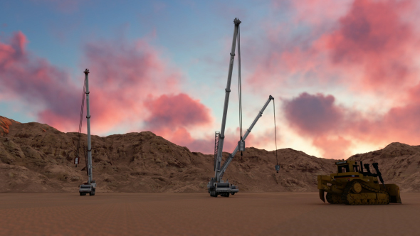 Crane Construction, Motion Graphics | VideoHive