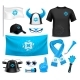 Sport Club Fans Accessories Realistic Set, Vectors | GraphicRiver