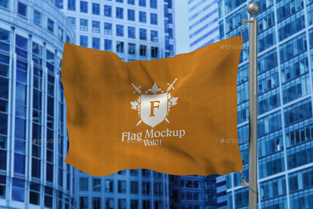 8 Flag Mock Ups, Graphics | GraphicRiver