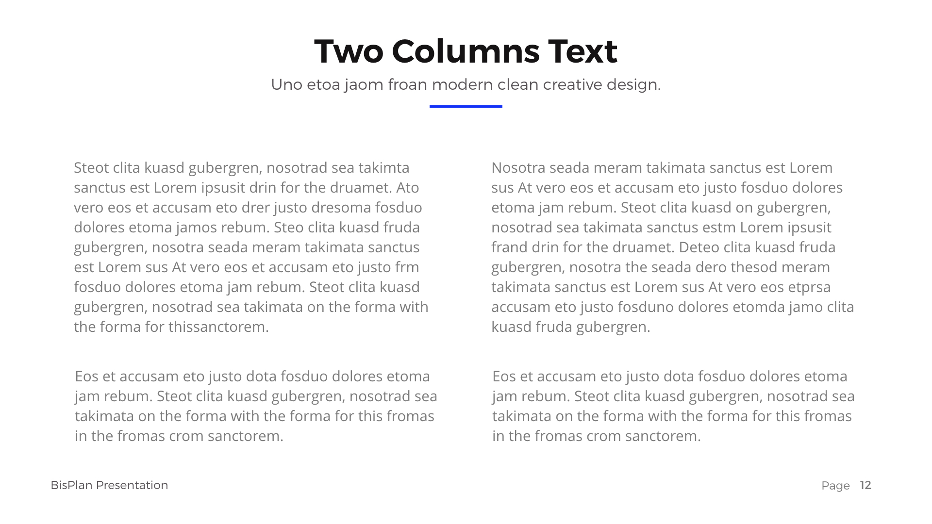 BizPro | Google Slides Proposal Business Template, Presentation Templates