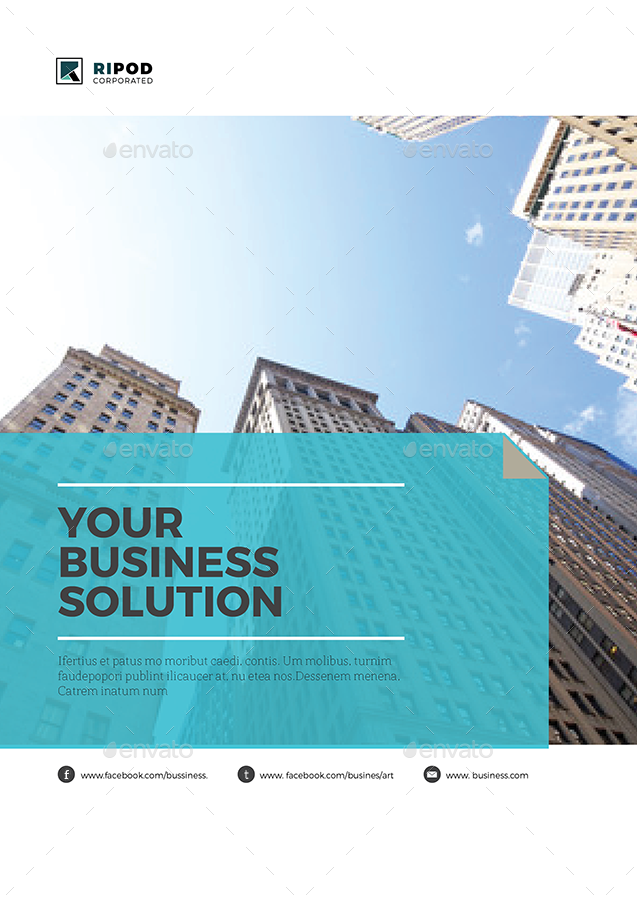 A4 Indesign Brochure, Print Templates | GraphicRiver