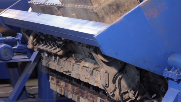 Device for Assembly of Engines, Stock Footage | VideoHive