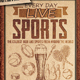 Sports Bar Flyer Template 3, Print Templates | GraphicRiver