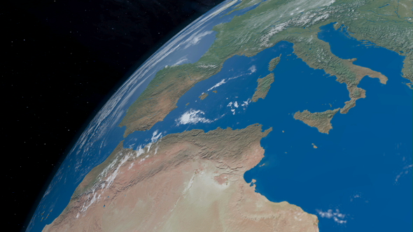 Atlas Mountains in Planet Earth, Motion Graphics | VideoHive