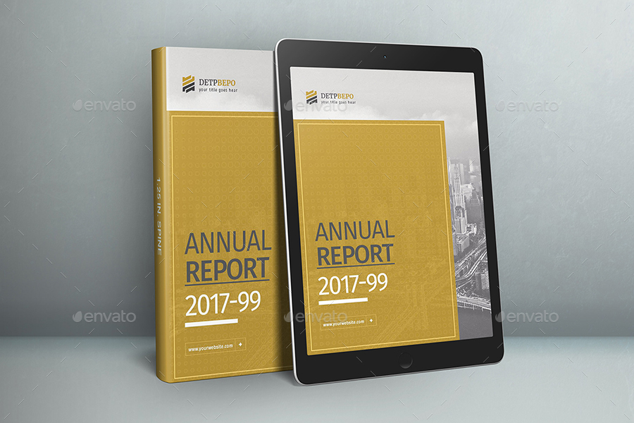 E-Book Annual Report, ePublishing | GraphicRiver