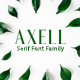 Axell Serif Font Family, Fonts | GraphicRiver