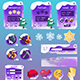 Frozen Game Interface, Game Assets | GraphicRiver