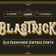 Blastrick, Fonts | GraphicRiver
