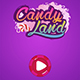 Candy Land Game Interface, Game Assets | GraphicRiver