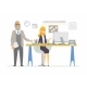 Office Life - Modern Vector Cartoon Business, Vectors | GraphicRiver