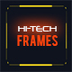 50 Hi-tech Frames Custom Shapes, Add-ons | GraphicRiver