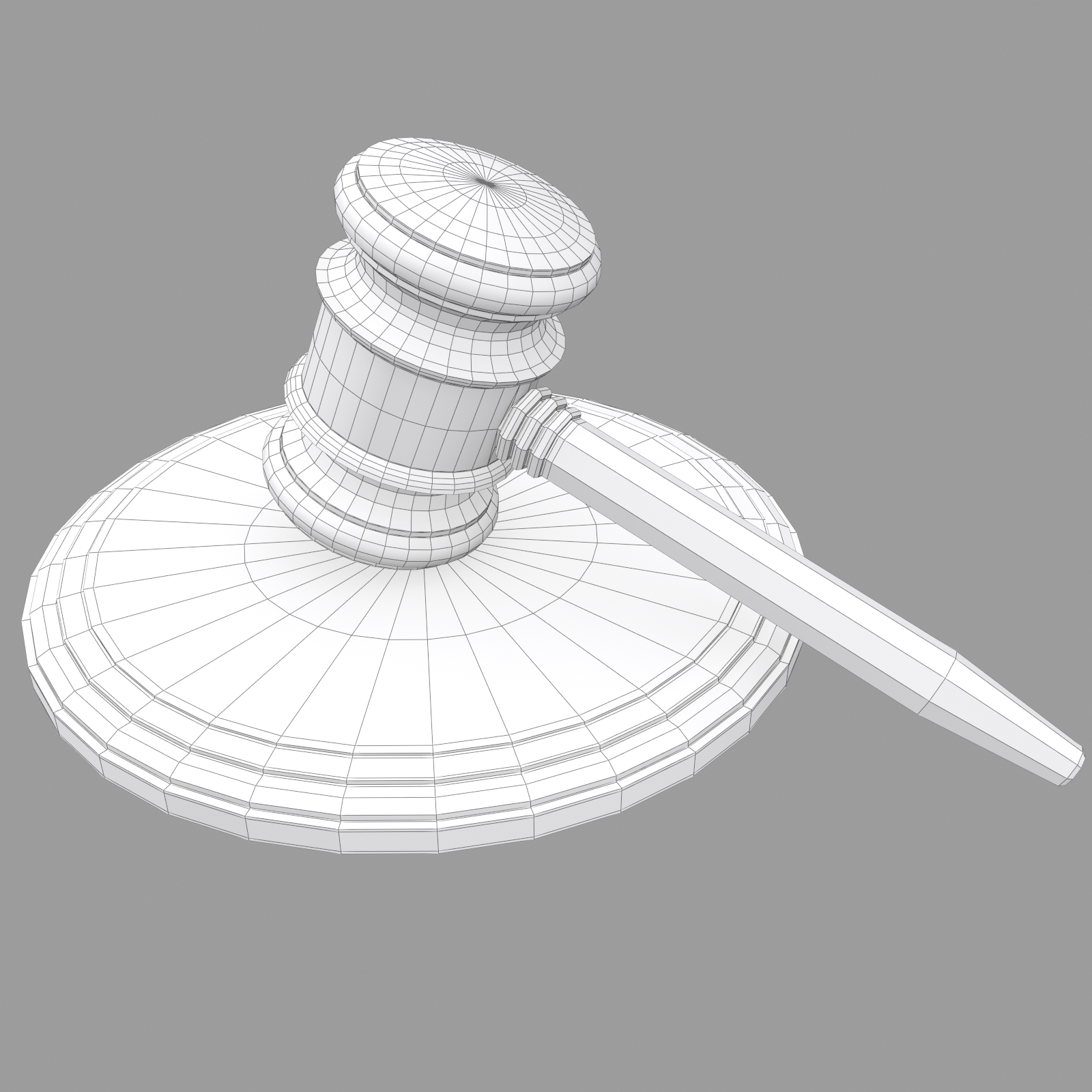 Mallet Gavel 1 by Polygon3d | 3DOcean