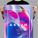 Aksim Poster / Flyer Template, Print Templates | GraphicRiver