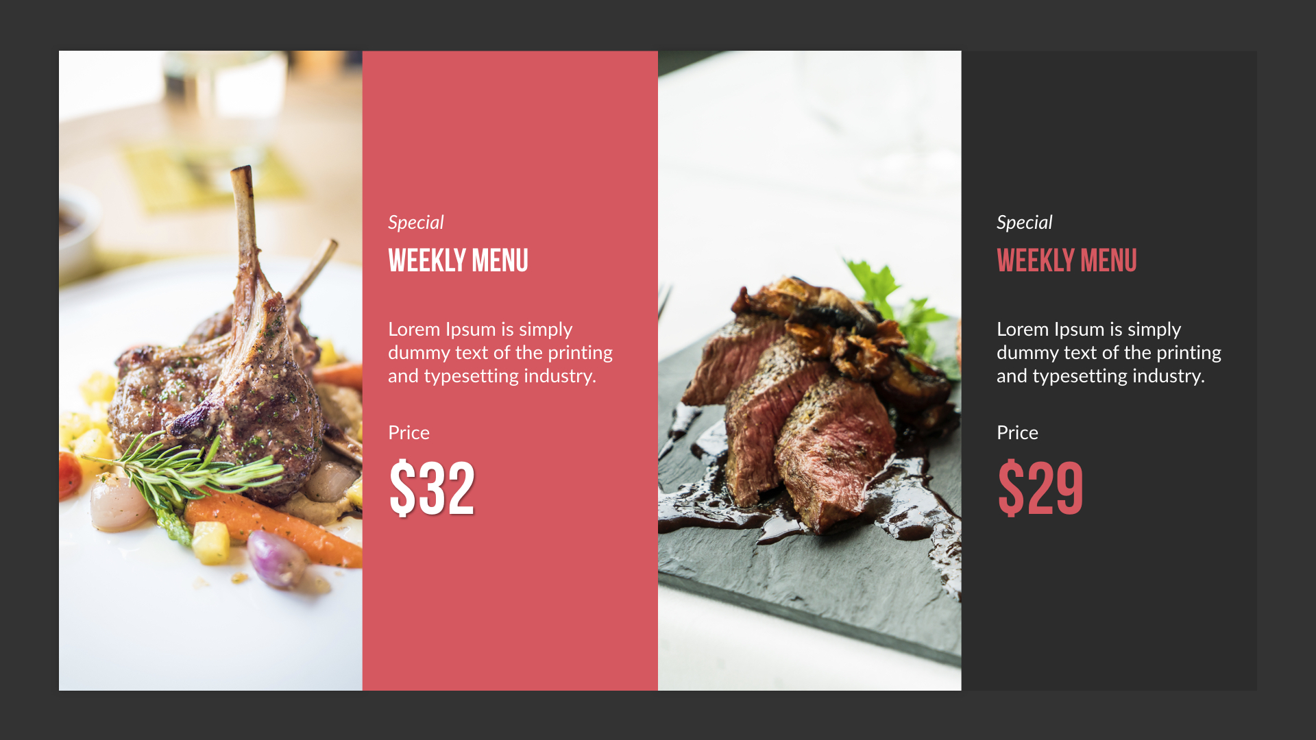 Food & Drinks Keynote Presentation Template by SanaNik | GraphicRiver