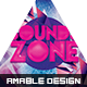 Sounds Zone Party Flyer, Print Templates | GraphicRiver