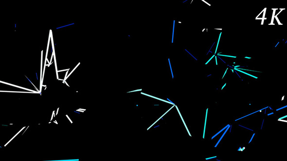 Neon Rays 4K 01, Motion Graphics | VideoHive