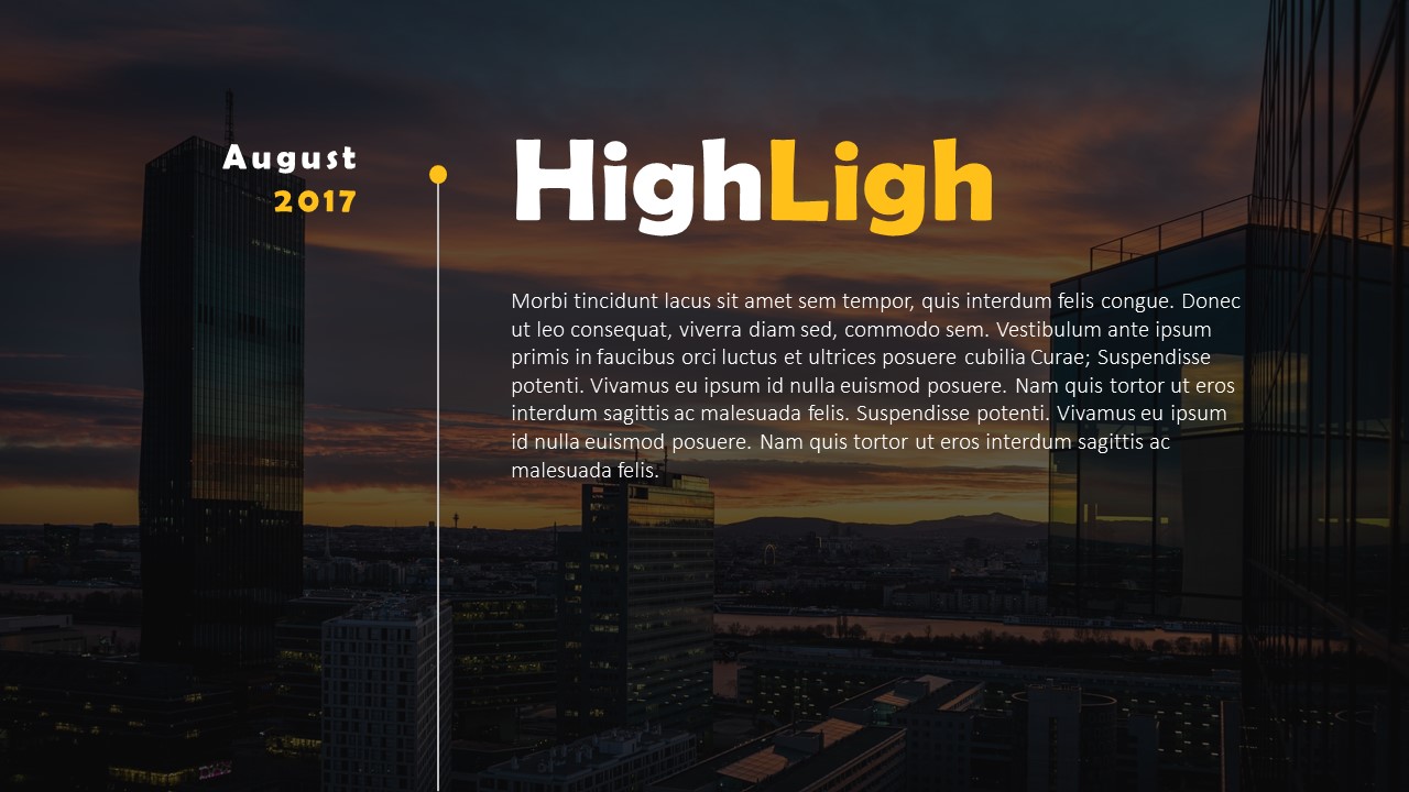 Highlight v2 - Business Powerpoint Template, Presentation Templates