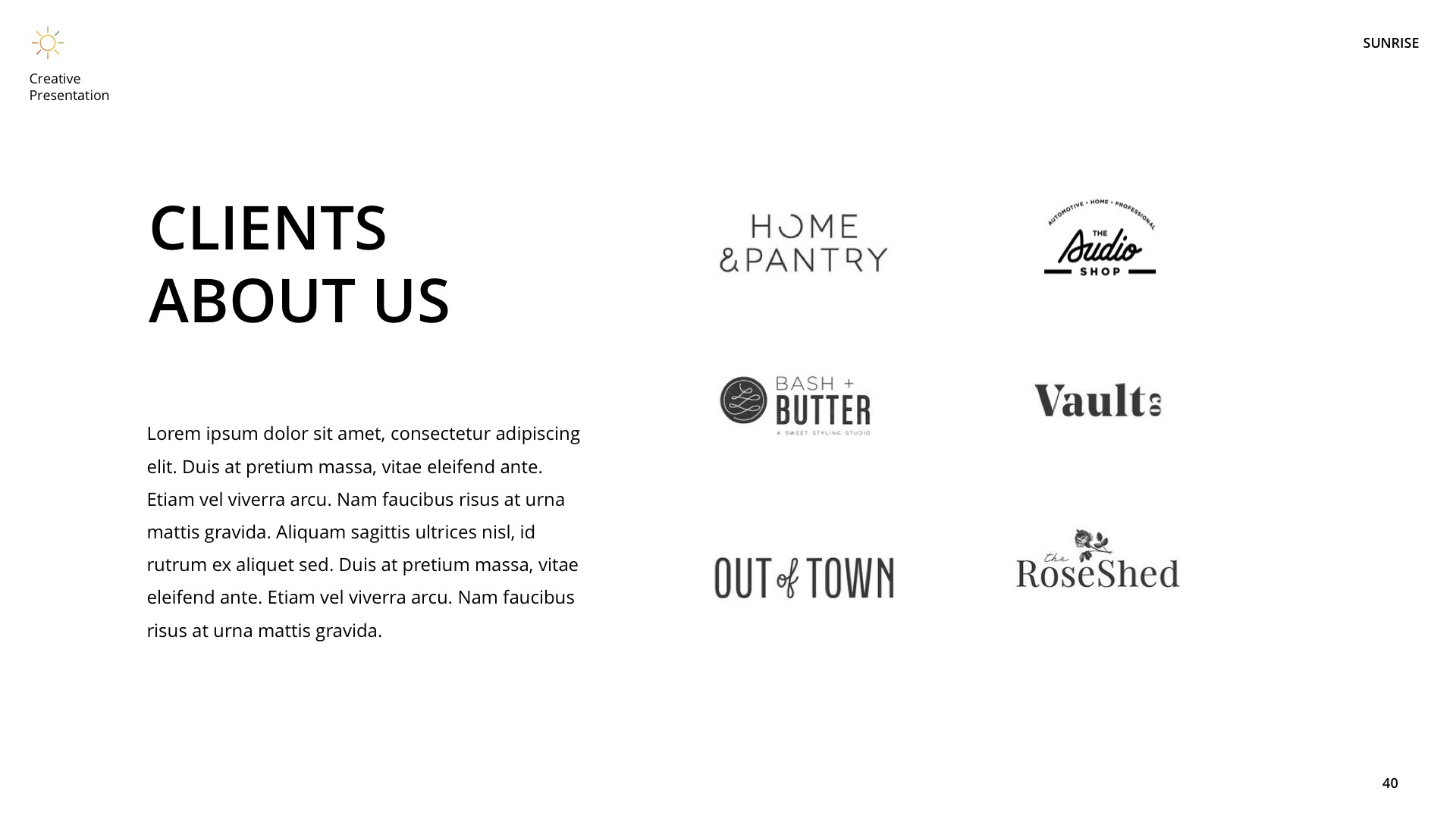 Sunrise PowerPoint Presentation, Presentation Templates | GraphicRiver