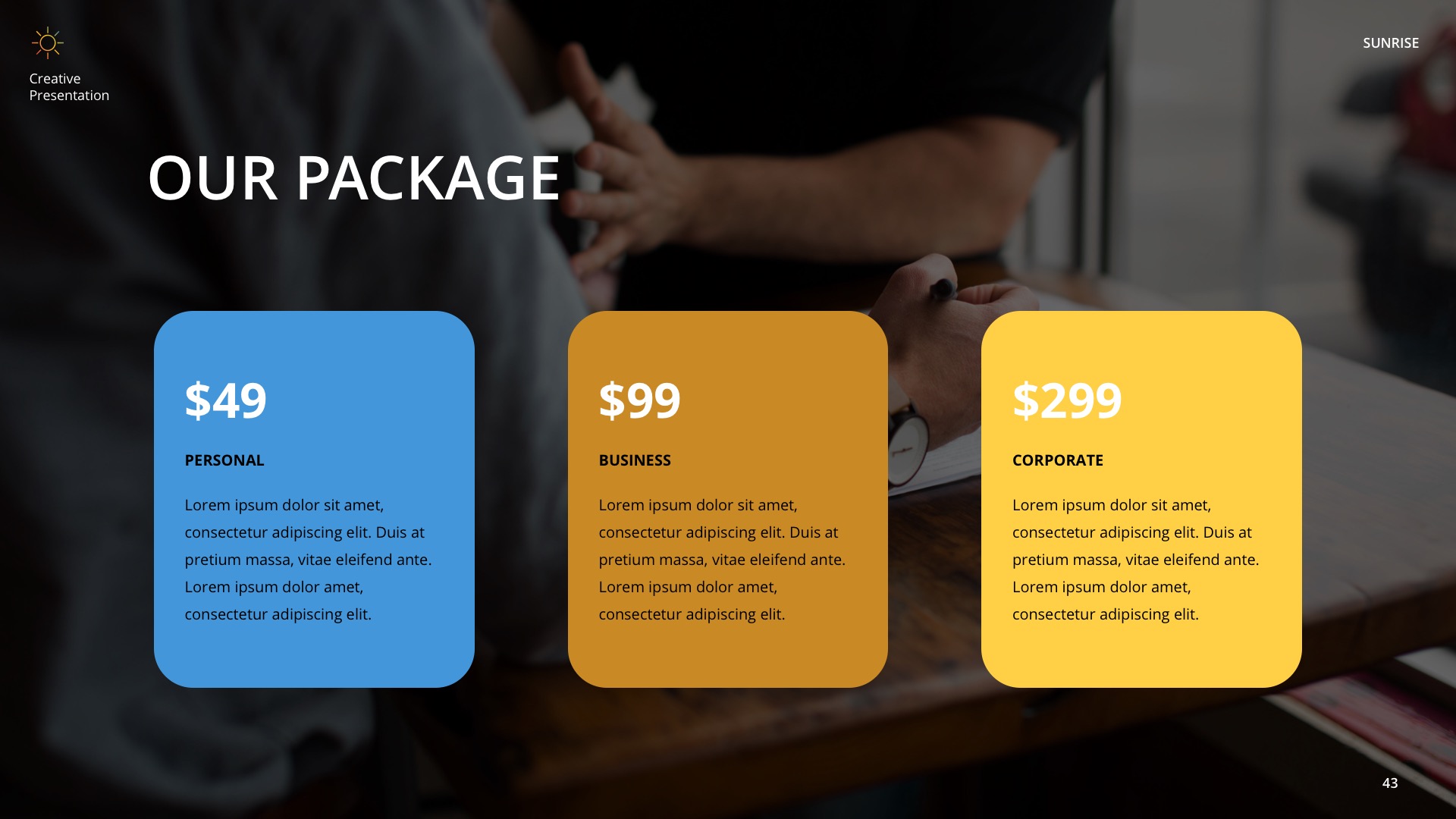 Sunrise PowerPoint Presentation, Presentation Templates | GraphicRiver