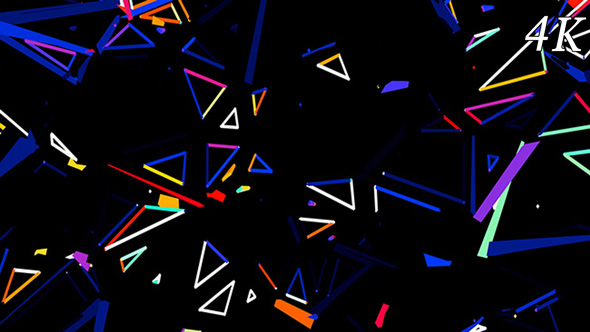 Neon Rays 4K 04, Motion Graphics | VideoHive