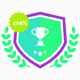Badges Set - Online Education Achievement Level Badges for e-learning ...