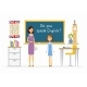 English Lesson at School - Cartoon People, Vectors | GraphicRiver