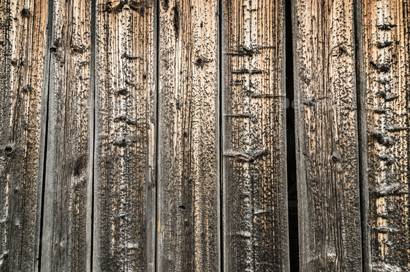 Aged spruce pine wood plank wall detail Stock Photo by alessandrozocc
