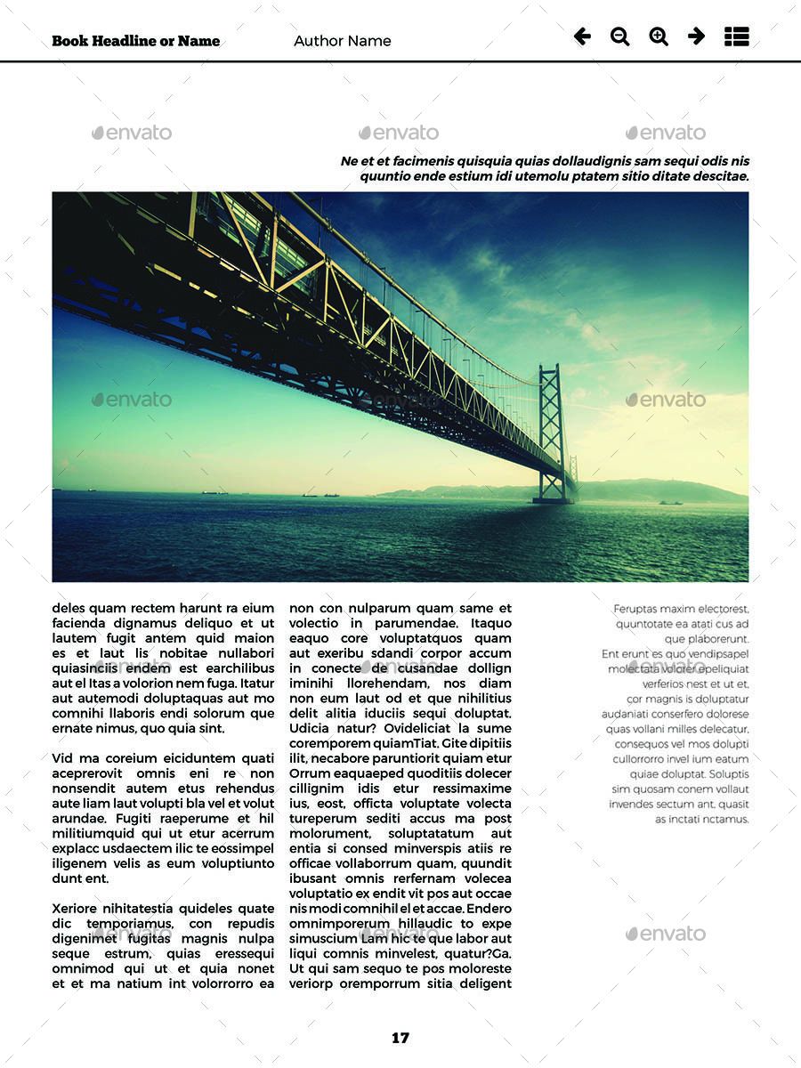 Book Template Bundle, Print Templates | GraphicRiver