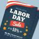 Labor Day Sale Flyer, Print Templates | GraphicRiver