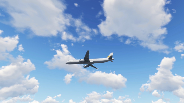 Jet Plane Fly Over, Motion Graphics | VideoHive