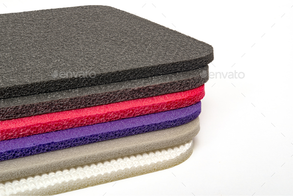Polyethylene Material Multi Colour Shockproof Foam Closed up Stock ...